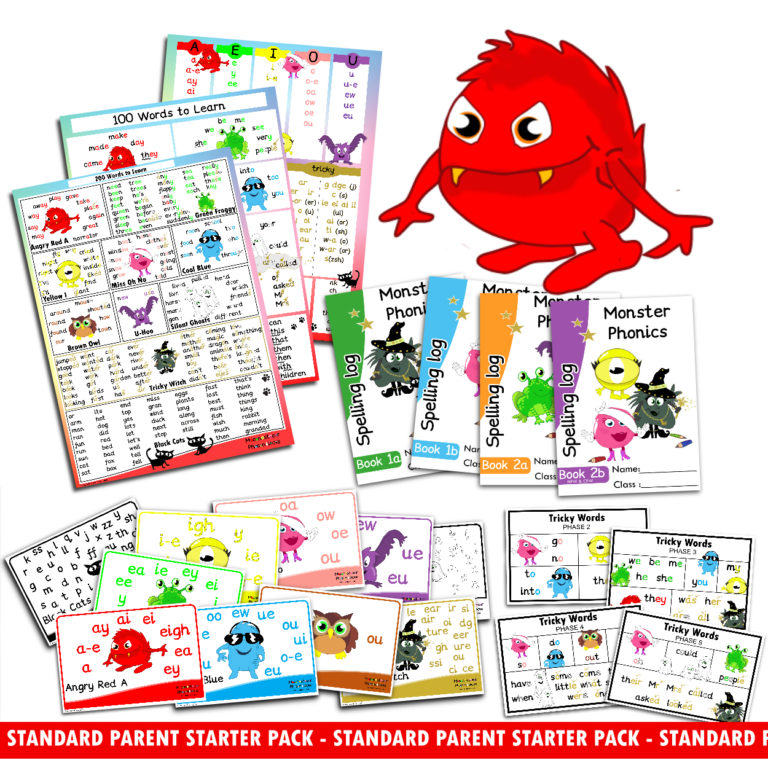 Parent Starter Pack | Monster Phonics