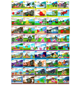 Full Set Of Year 1 Books Stages 4, 5, 6, 7 And 8 (50 Books) | Monster ...