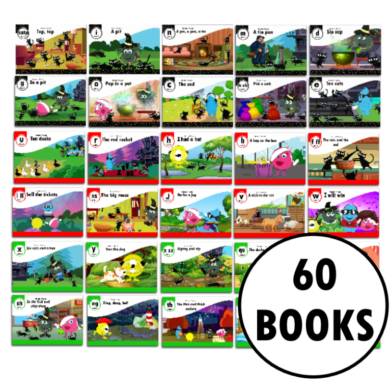 Reception Fiction Books - Full Set Stages 1, 2, 3, 3.1 And 3.2 (60 ...