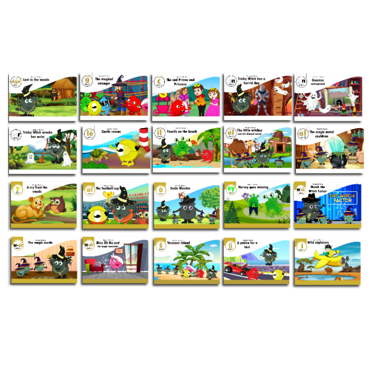 Year 2 Fiction Books - Full Set Stages 9 And 10 (20 Books) | Monster ...