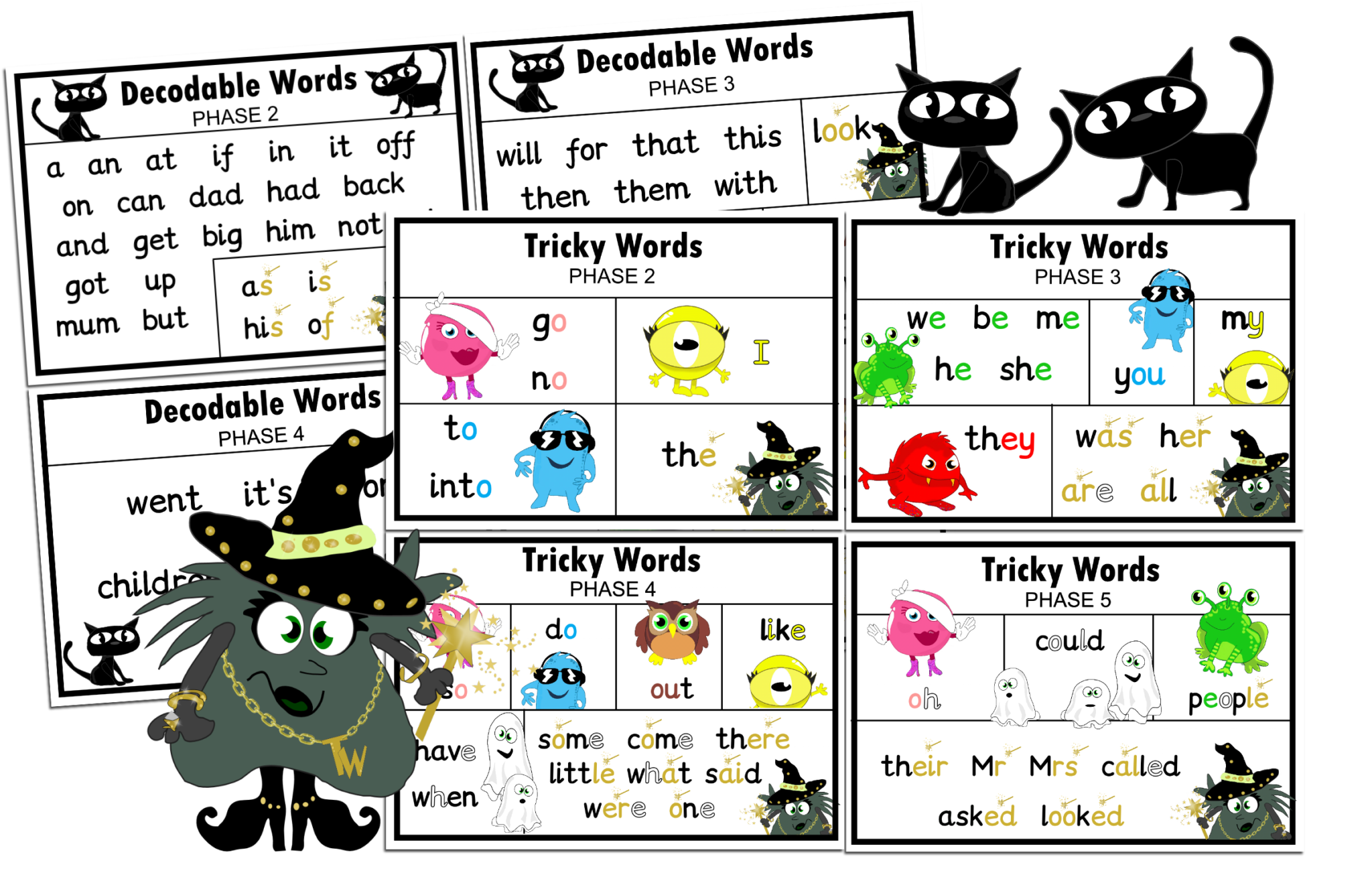 Home Learning Deluxe Pack | Monster Phonics