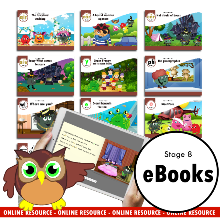 Meet The Monsters Books Set Of 10 Books | Monster Phonics