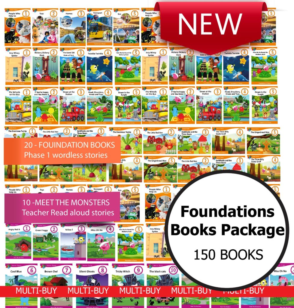 MULTI-BUY Foundations Book Package (Meet The Monsters And Foundations ...