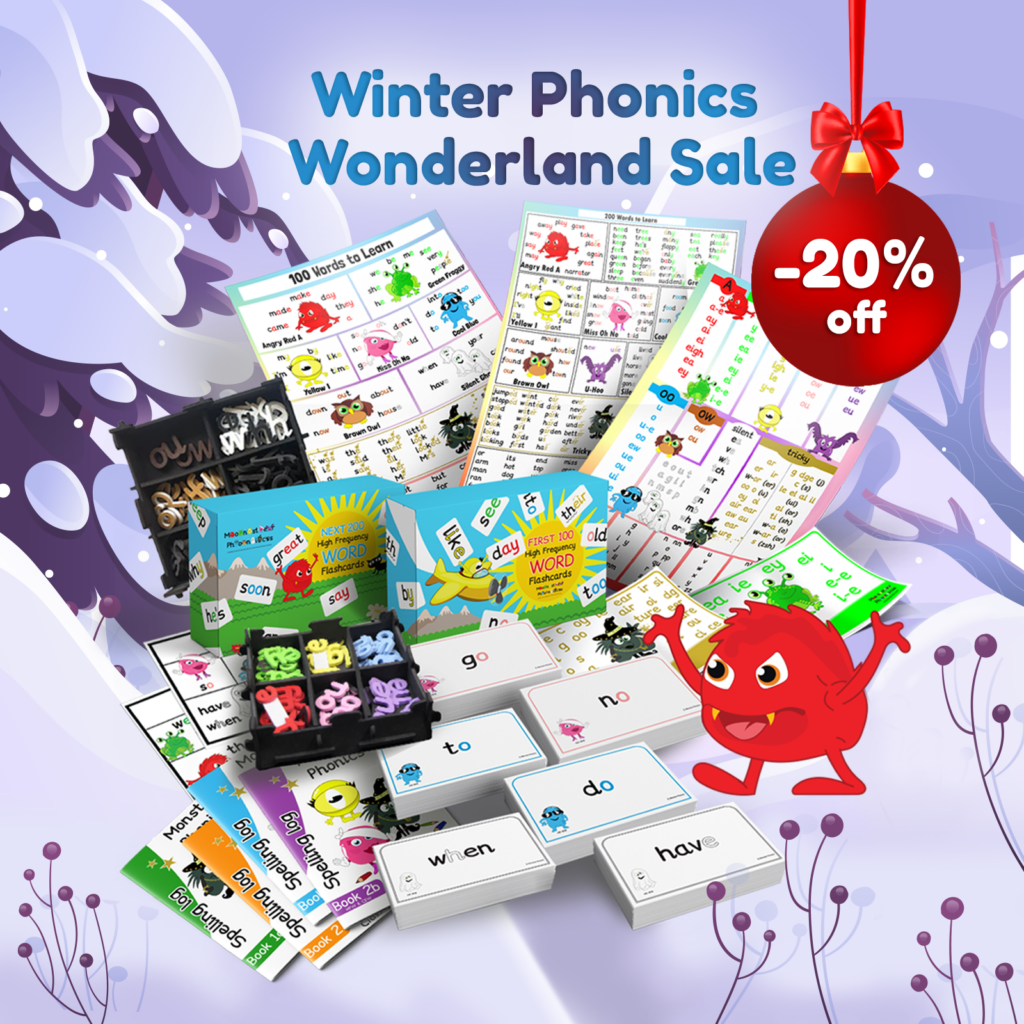 Home Learning Deluxe Pack | Monster Phonics