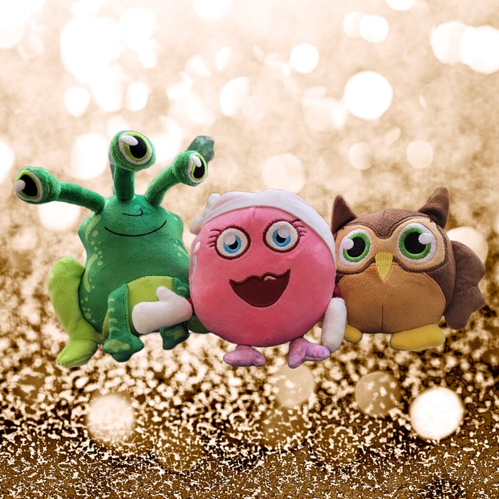 Miss Oh No, Green Froggy And Brown Owl Characters | Monster Phonics