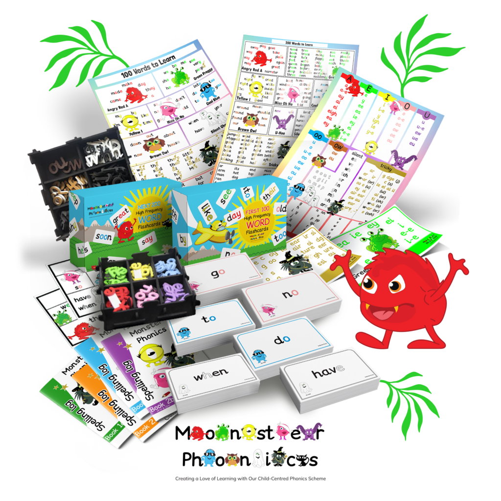 Home Learning Deluxe Pack | Monster Phonics