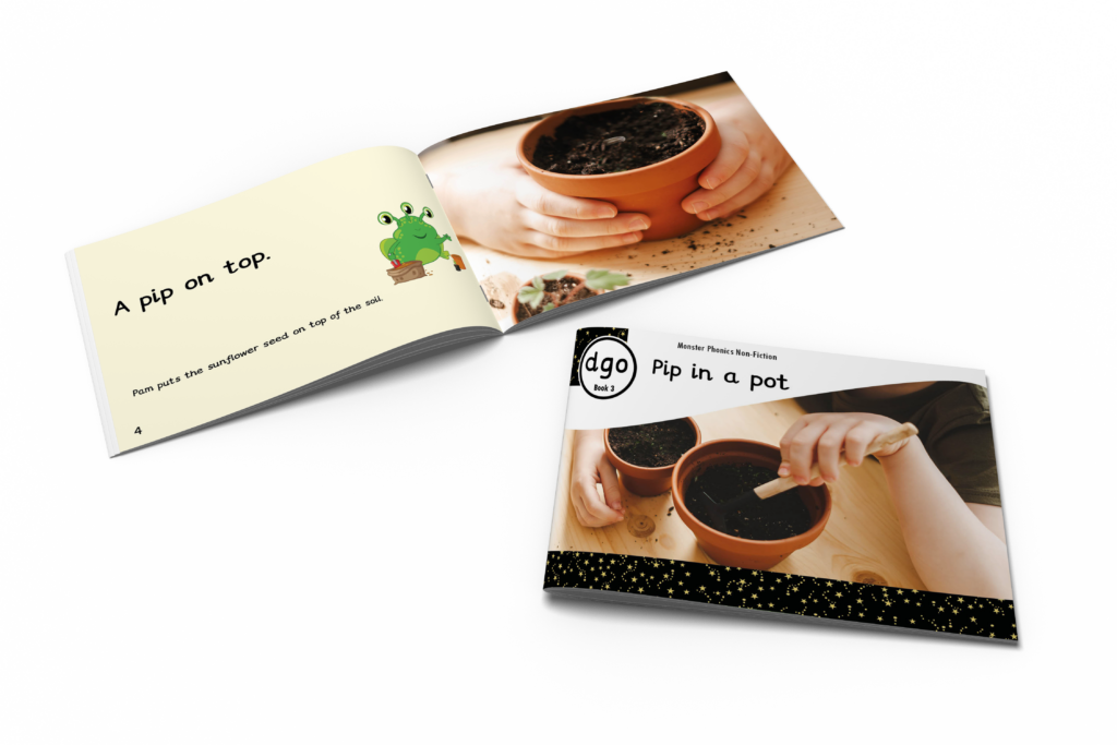 Reception Non-Fiction Books 14 Books | Monster Phonics