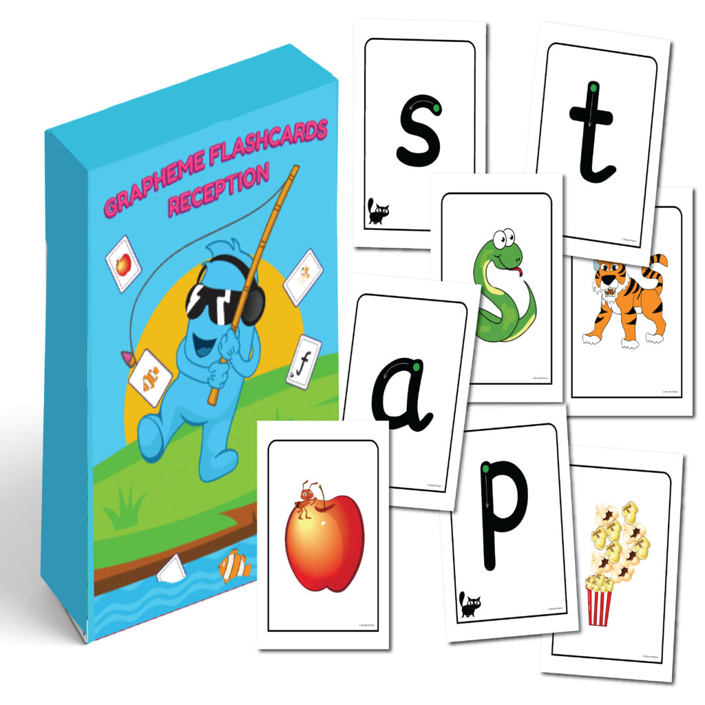 Reception Grapheme Flashcards | Monster Phonics