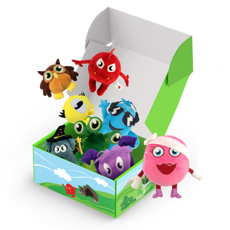 The Monsters! - Set Of 10 Cuddly Toys | Monster Phonics