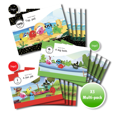 Multi-Pack Reception Books Stage 1, 2, 3 Additional Adventures ...