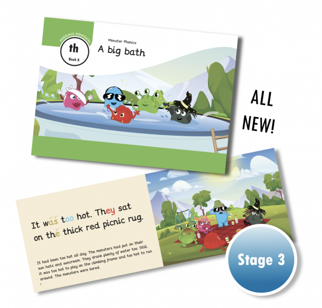 Engaging Books For Reception Children | Monster Phonics