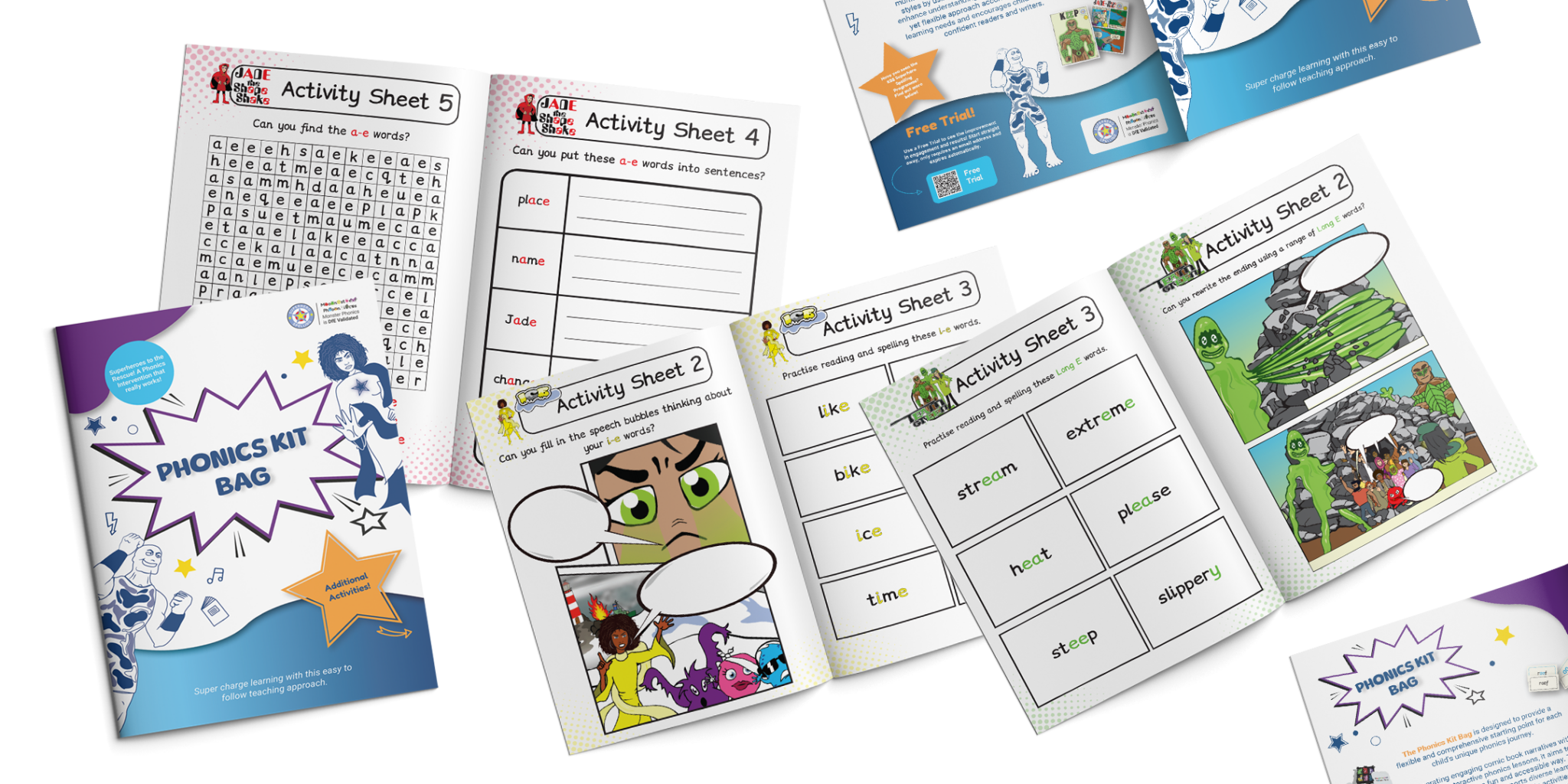 Phonics Kit Bag: Helping Children Who Struggle With Phonics | Monster ...