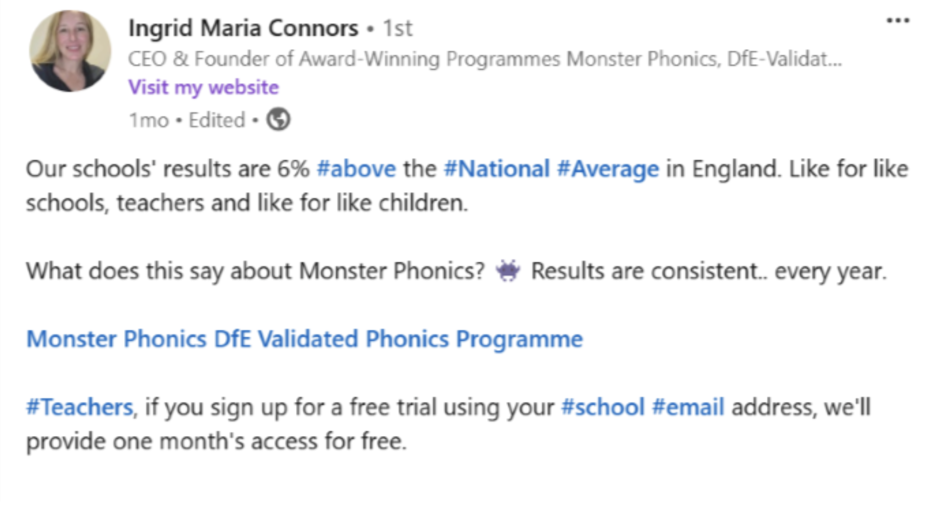 How Monster Phonics Supports The UAE Inspection Framework | Monster Phonics