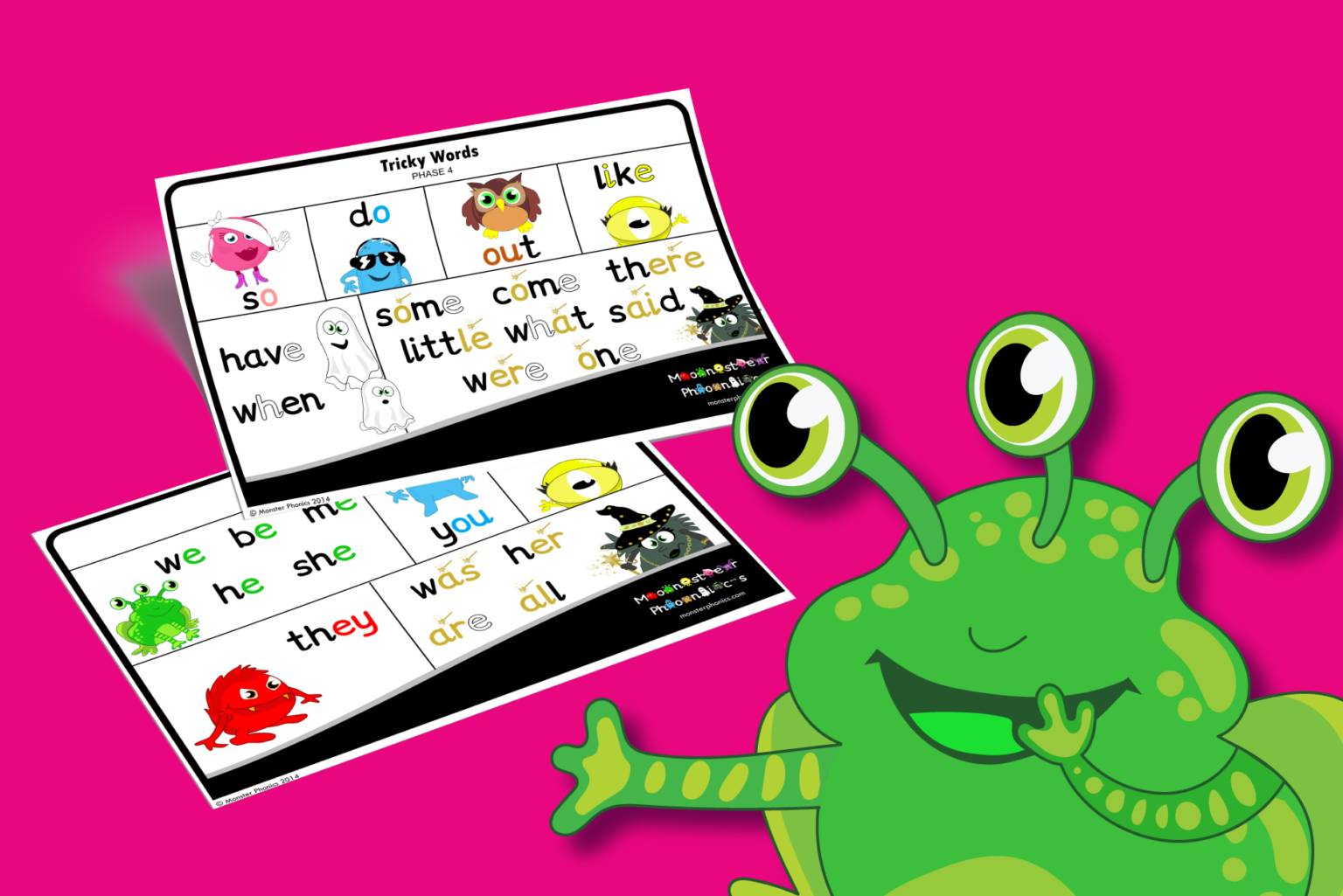 What Are Tricky Words? A Guide For Teachers | Monster Phonics