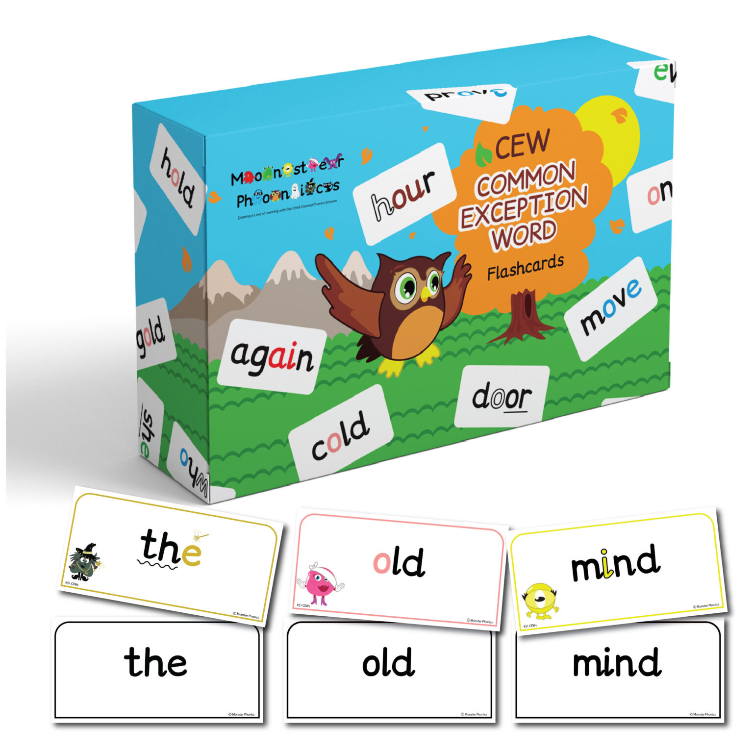 Free Year 1 Common Exception Words Flashcards From Monster Phoinics