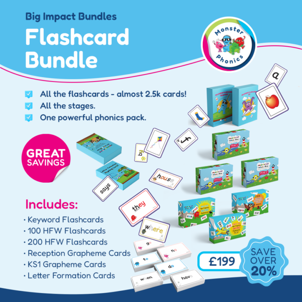 Flashcard Bundle | Monster Phonics